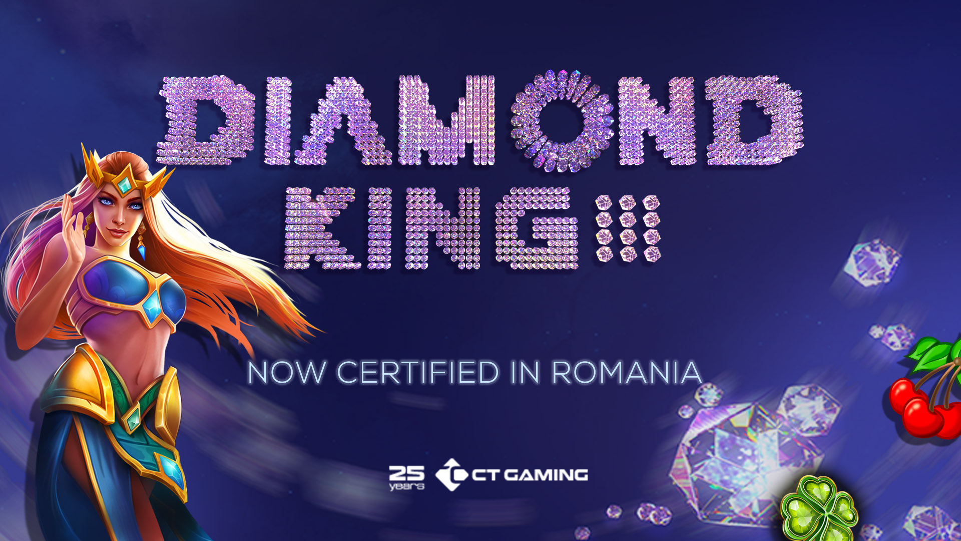 CT Gaming obtains new certification for Diamond King 3 in Romania » CT ...
