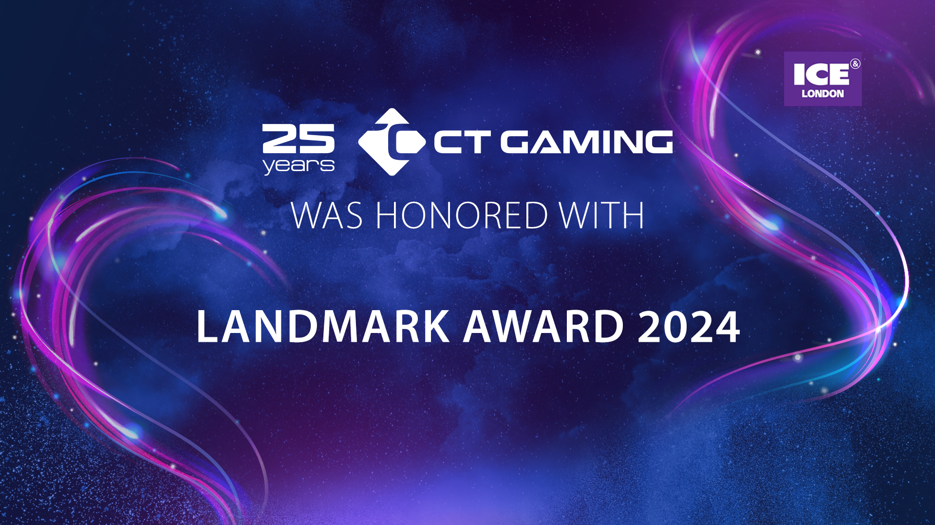 CT GAMING with a Landmark Award at ICE London 2024 » CT Gaming