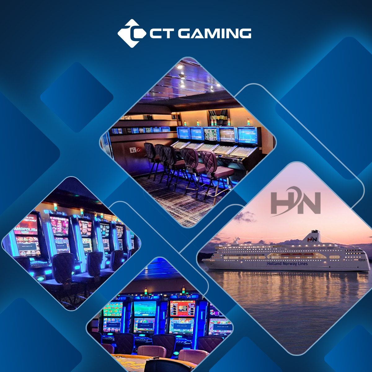 CT Gaming with installation in Holland – Norway Lines » CT Gaming
